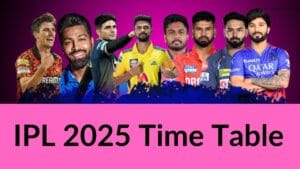 IPL 2025 Schedule List: IPL 2025 का पूरा शेड्यूल, टीम लिस्ट और अन्य ...